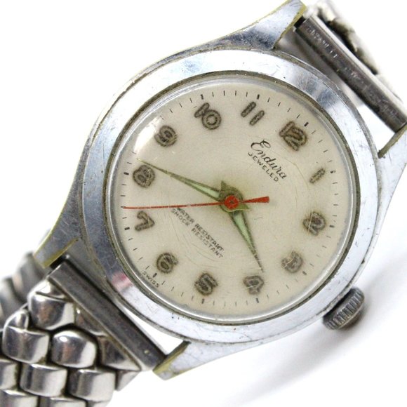 Endura | Accessories | Vintage Endura Watch Mens Classic Luxury ...